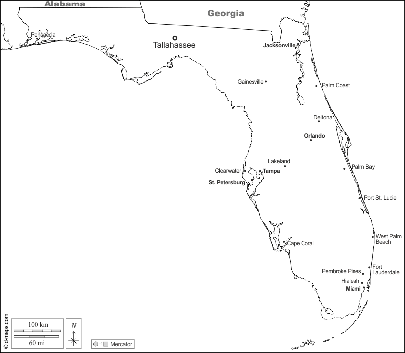 florida major cities